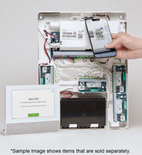 DSC Qolsys IQPR003M IQ Pro Panel Metal Cabinet, Verizon, Security RF ...